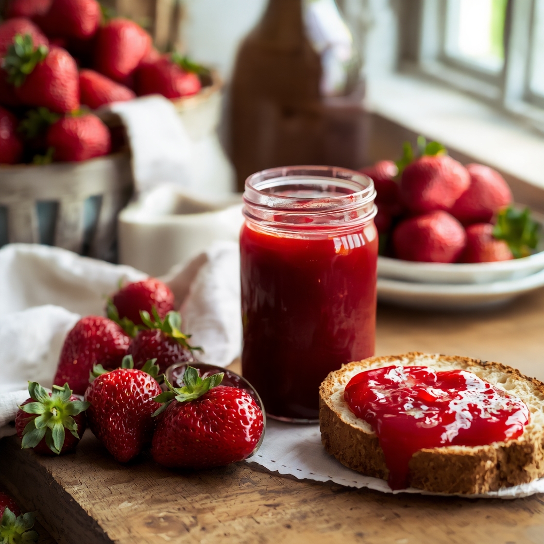 Strawberry Jam Recipe Canning - Savorly Kitchen