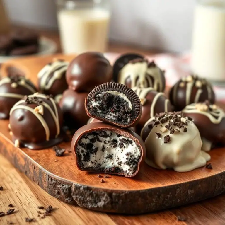4-Ingredient Oreo Balls (Easy Recipe) - Savorly Kitchen